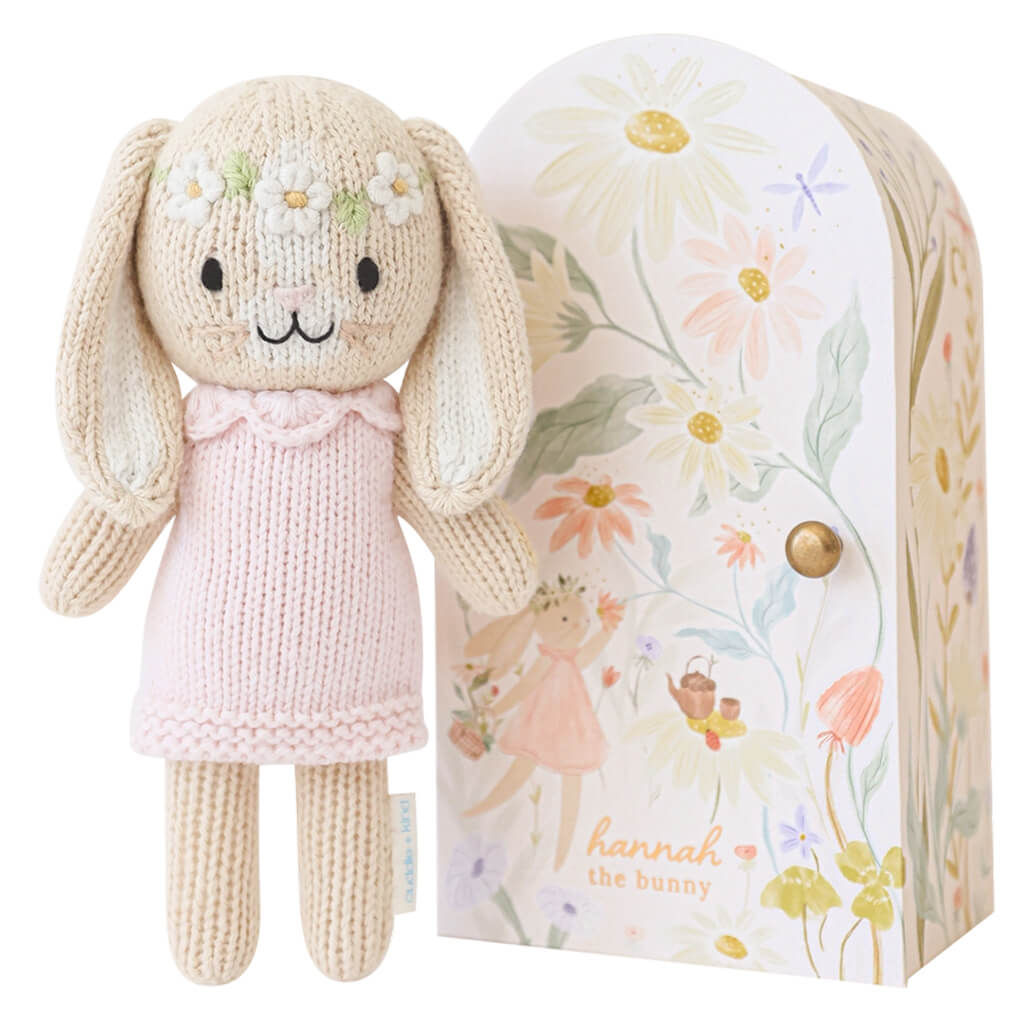 Tiny Hannah the bunny (blush) – NINI and LOLI