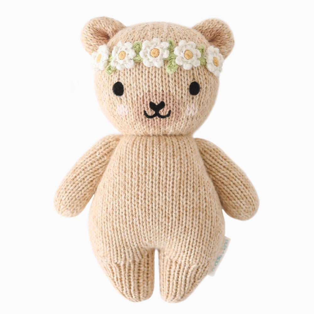 Baby Honey Bear Ivory Floral – NINI and LOLI