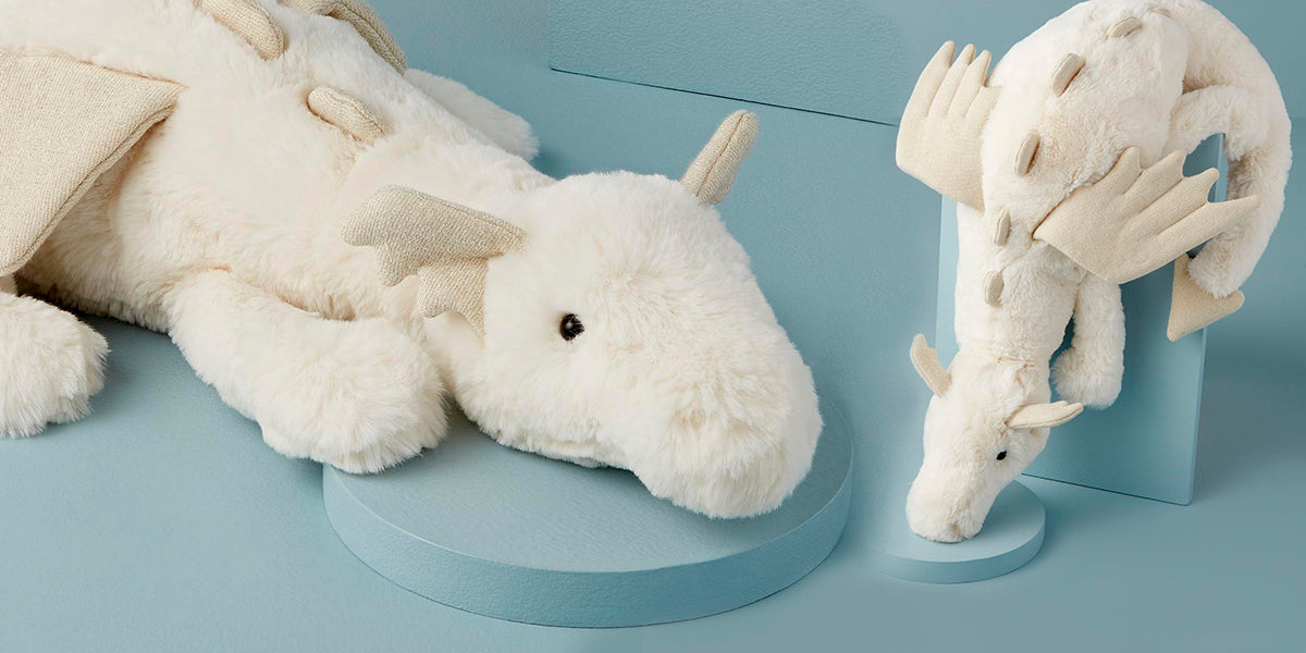 Buy the Adorable Jellycat Snow Dragon Stuffed Animal Today! – NINI and LOLI