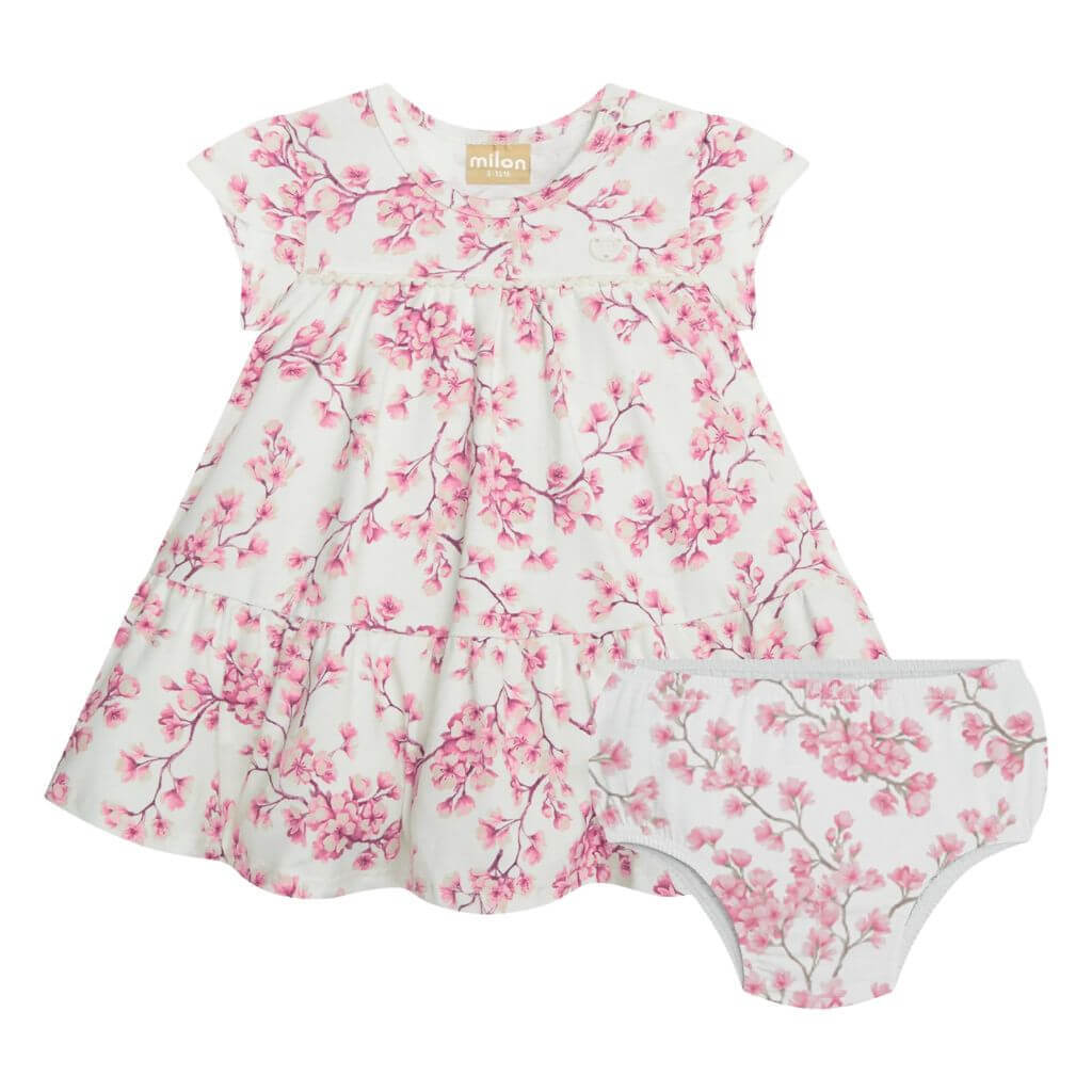 Dress Cherry Blossom with Bloomer – NINI and LOLI