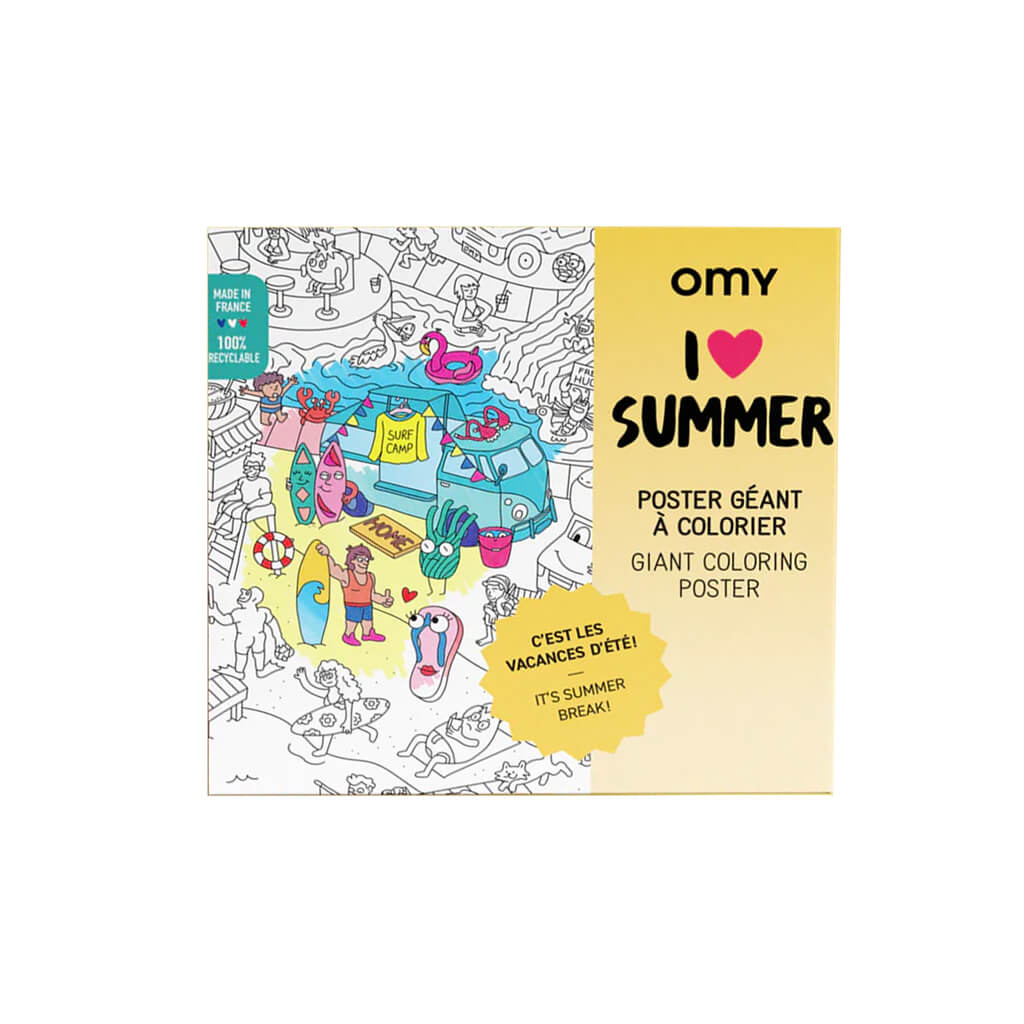 Giant Poster I Heart Summer – NINI and LOLI