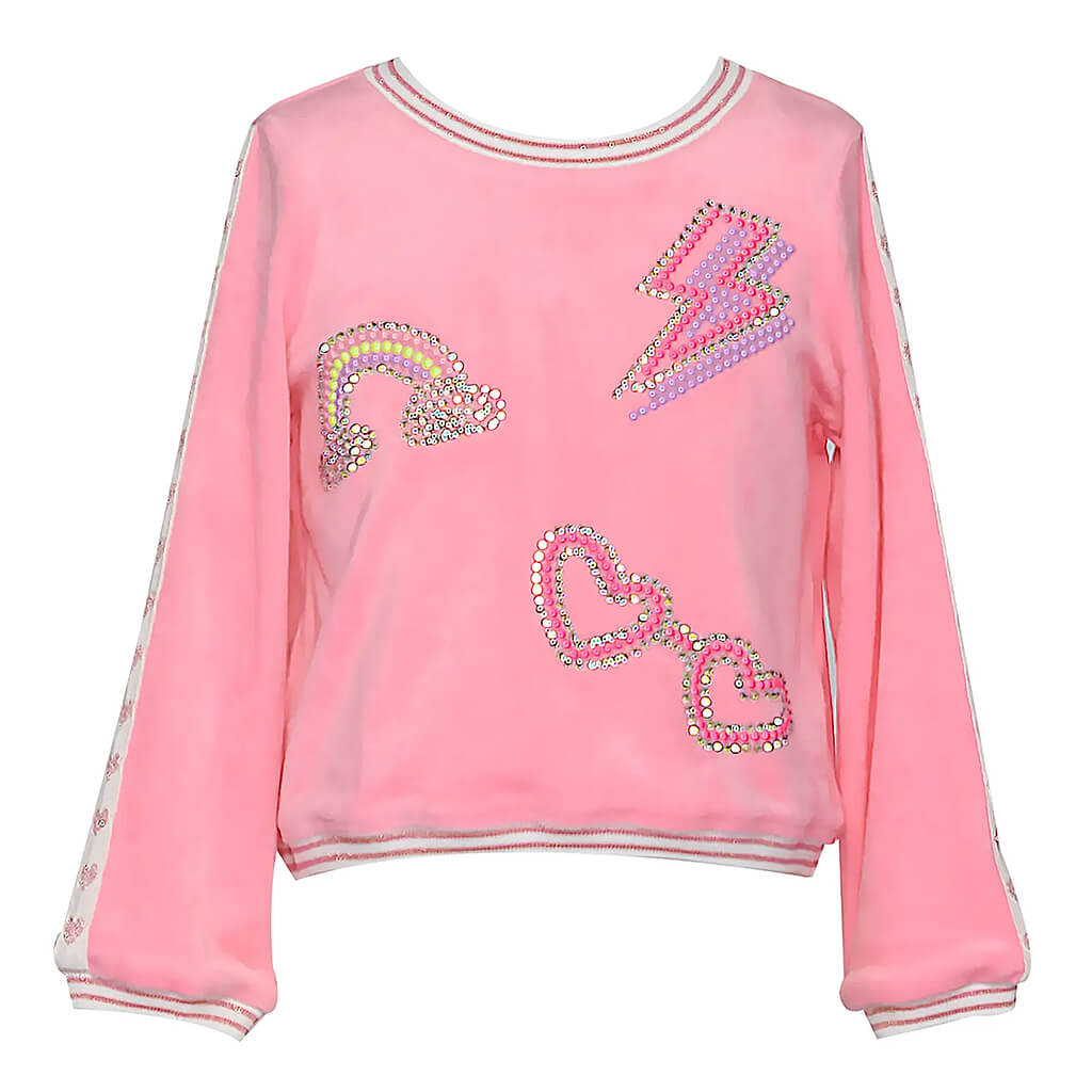 Velour Skirt Set Rainbow Heart – NINI and LOLI