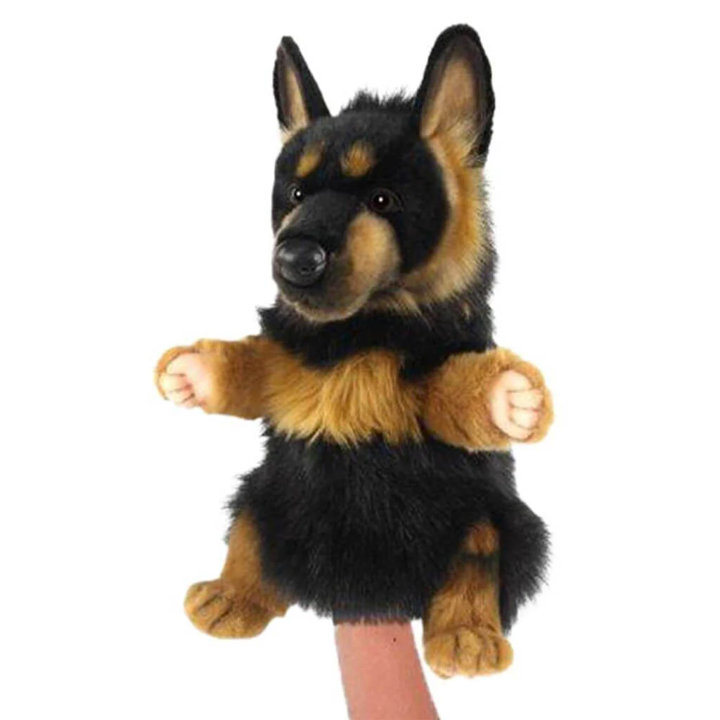 Realistic Animal Puppet German Shepherd – NINI and LOLI