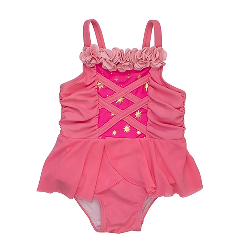 One Piece Swimsuit Royal Pink Princess – NINI and LOLI