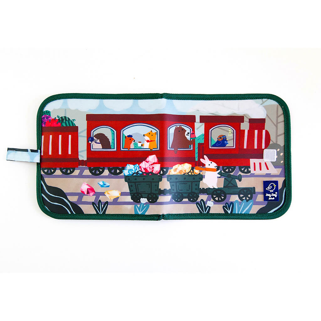 Erase Book Train Activity – NINI and LOLI