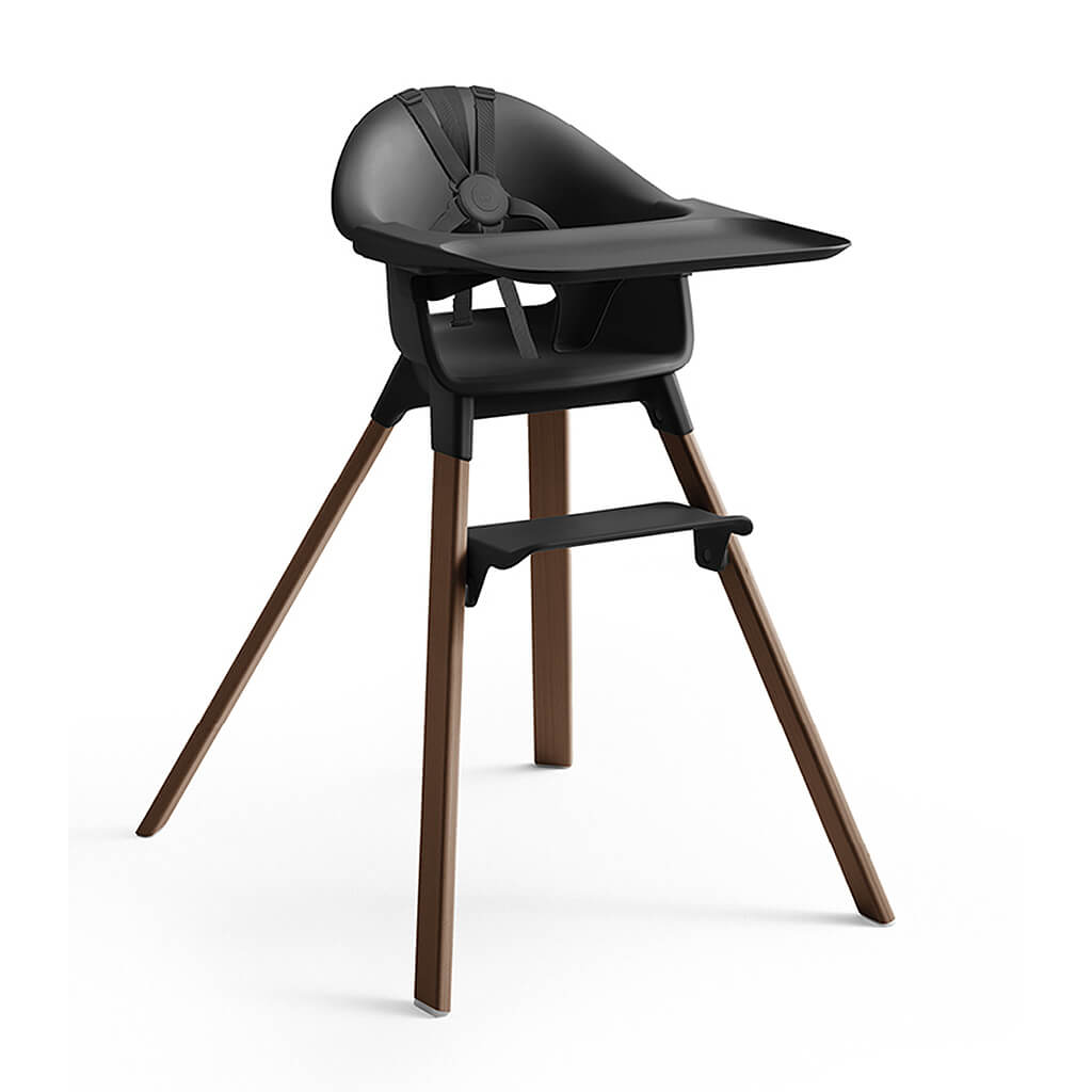 Clikk High Chair - Black / Warm Brown – NINI and LOLI