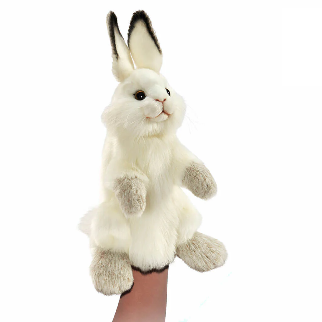 HNC Plush Puppet - Rabbit White – NINI and LOLI