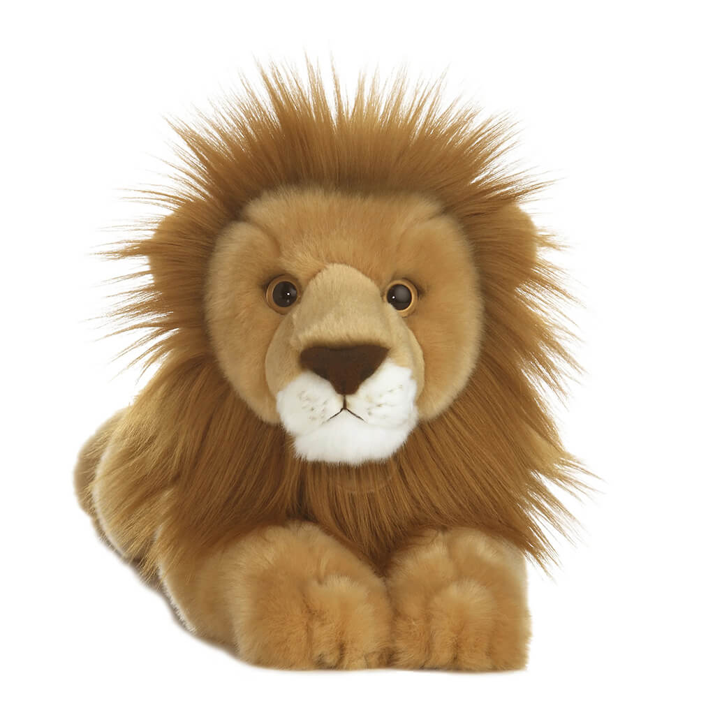 Lion Large Lying Plush Toy – NINI and LOLI
