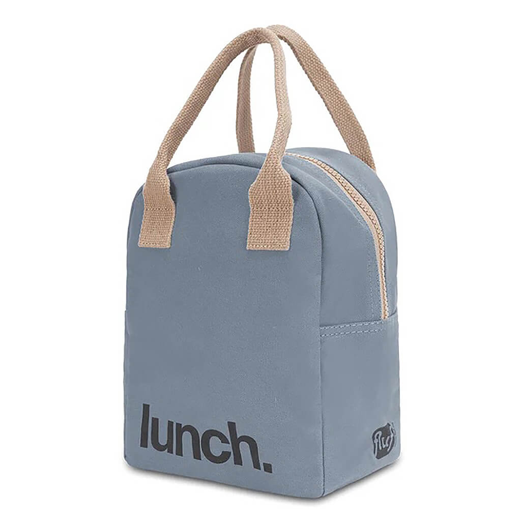 Zipper Lunch Bag - Blue Lunch – NINI and LOLI