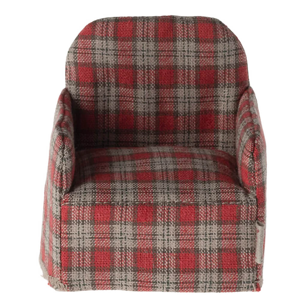 Mouse Chair - Red checker – NINI and LOLI