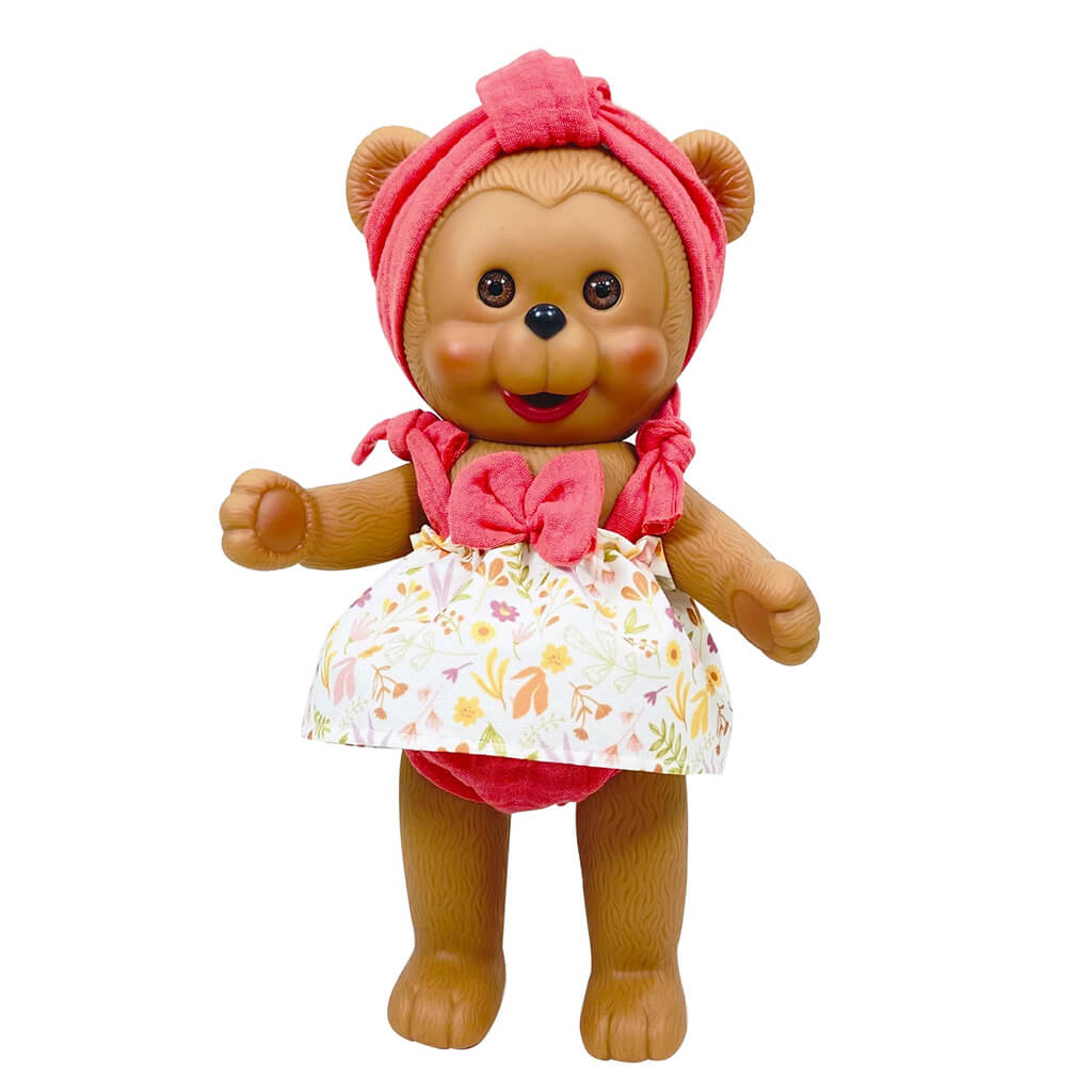 Nines d'Onil Poppy Bear Doll Floral Dress – NINI and LOLI