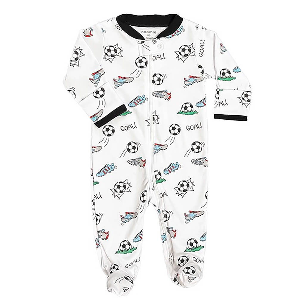 Noomie Zipper Footie Soccer – NINI and LOLI