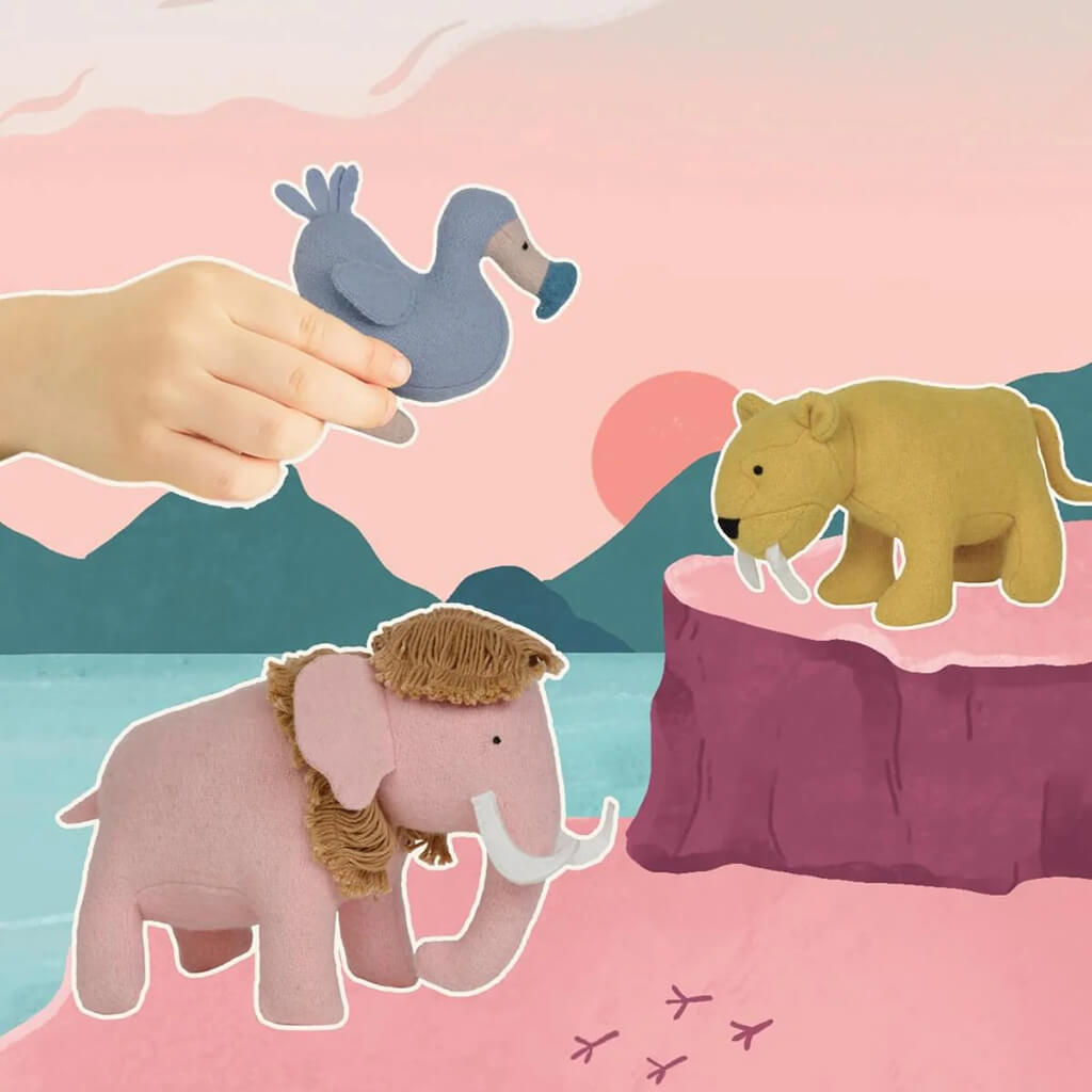 Holdie Set Extinct Animals – NINI and LOLI