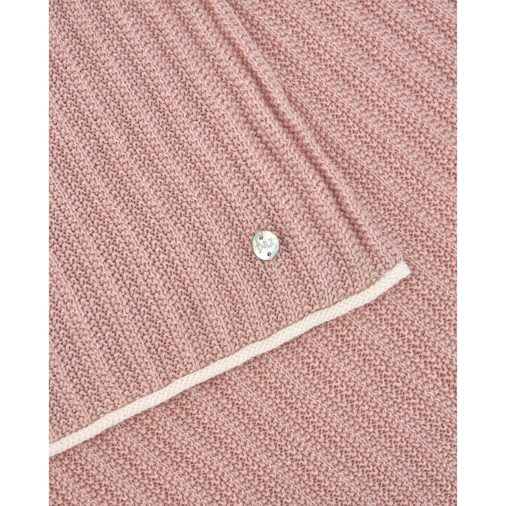 Knit Blanket Peter Pan Pink – NINI and LOLI