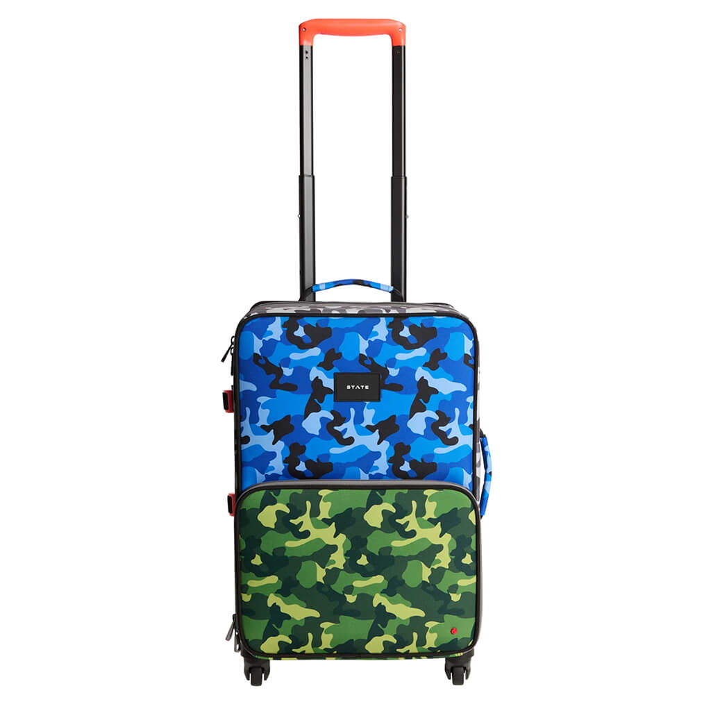 Logan Carry-On Suitcase Mixed Camo – NINI and LOLI