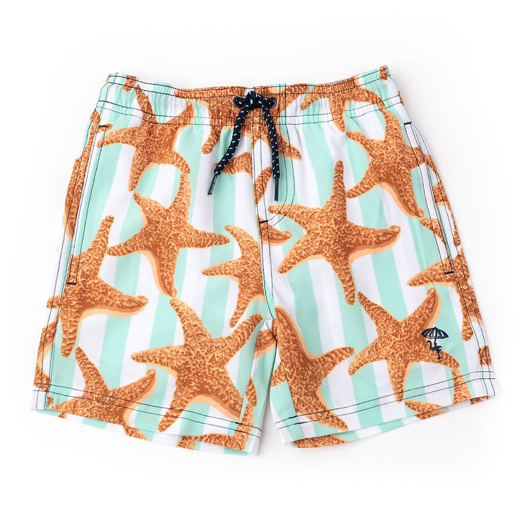 Swim Trunks Starfish Stripe – NINI and LOLI