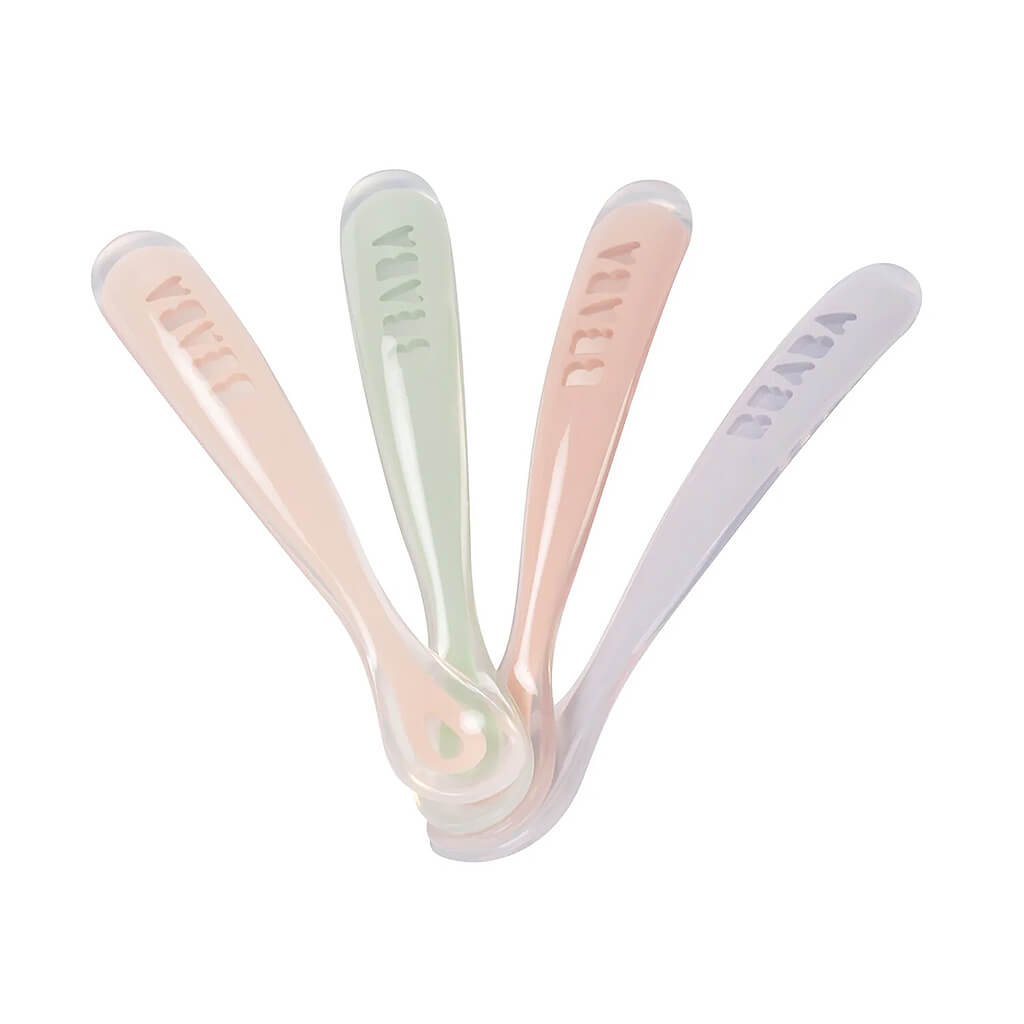Silicone Spoons First Foods Set of 4 – NINI and LOLI