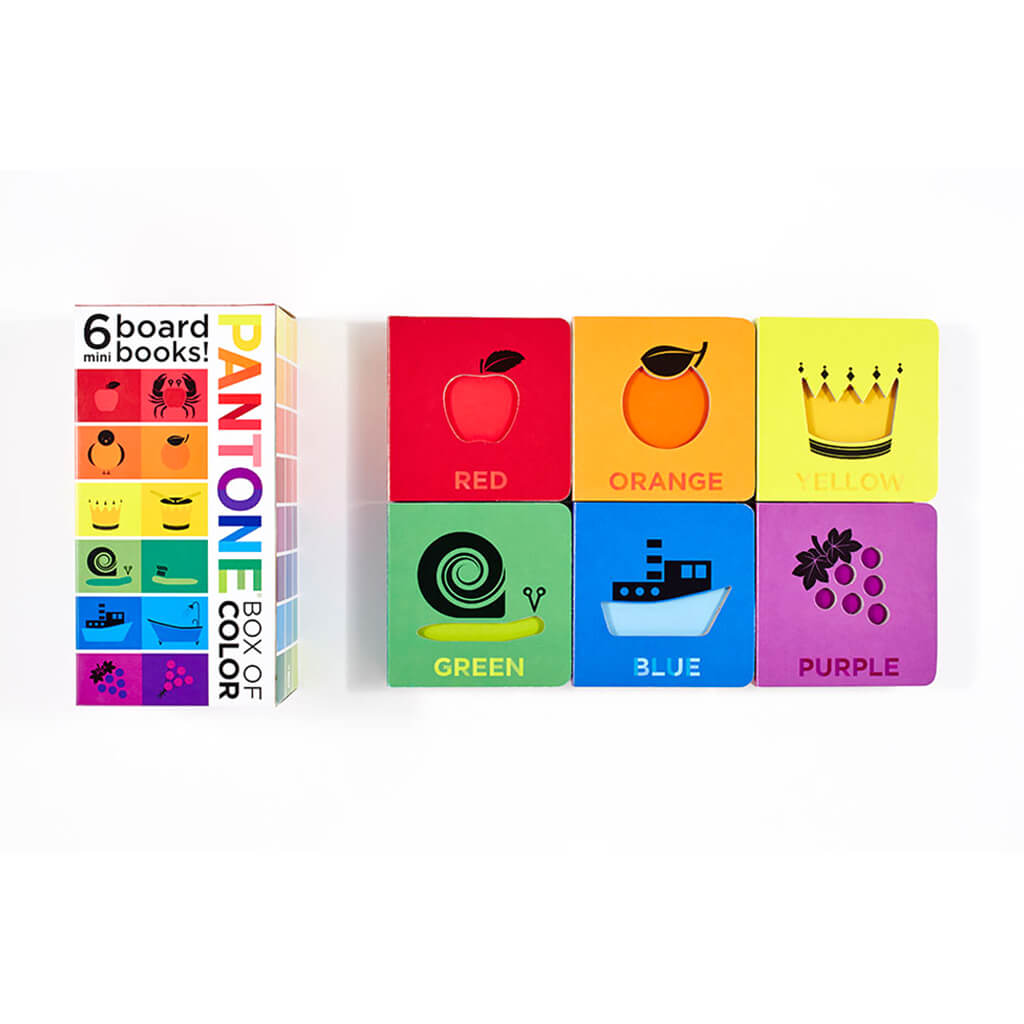 Mini Board Books Pantone: Box Of Color - NINI and LOLI