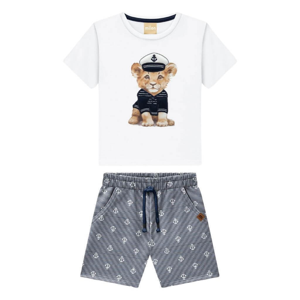 Short Set Lion Anchor – NINI and LOLI