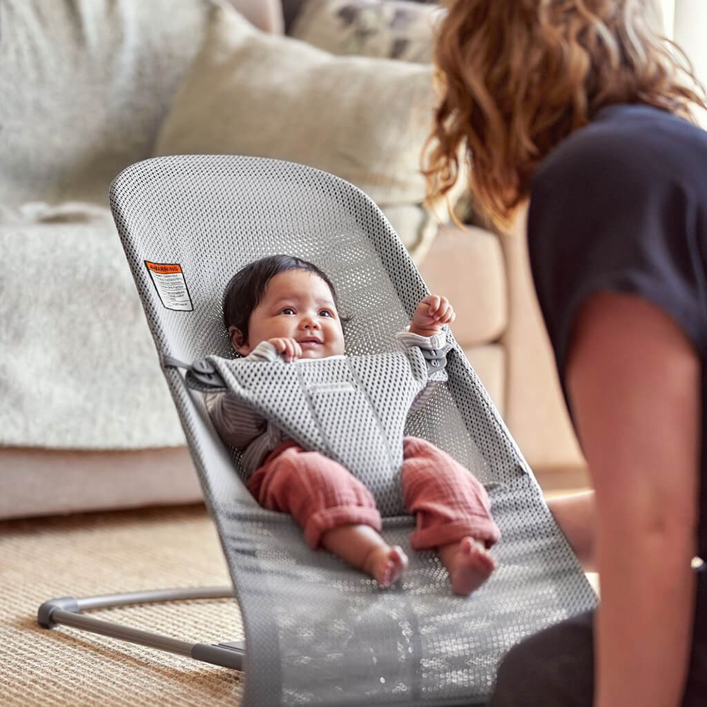 BabyBjorn Bouncer Bliss Mesh Grey - NINI and LOLI
