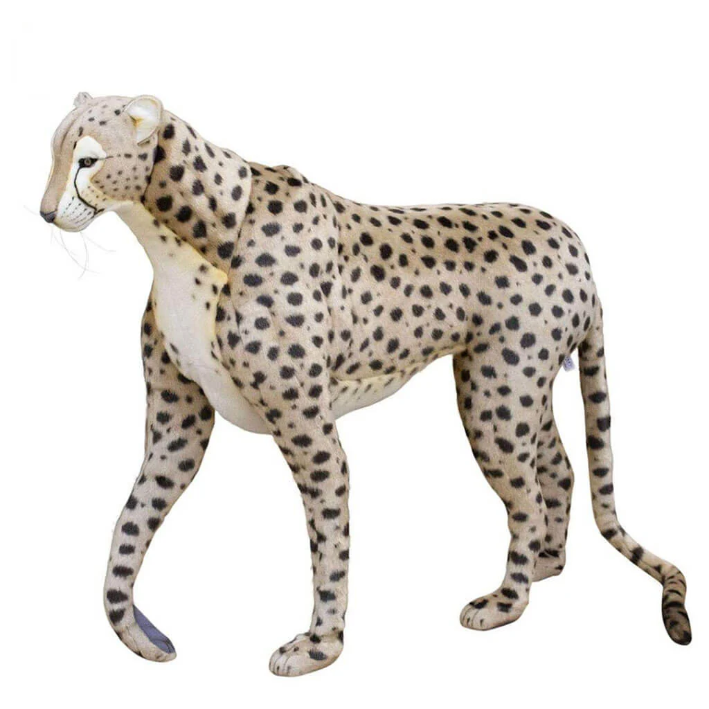 Realistic Plush Animal Life Size Cheetah – NINI and LOLI