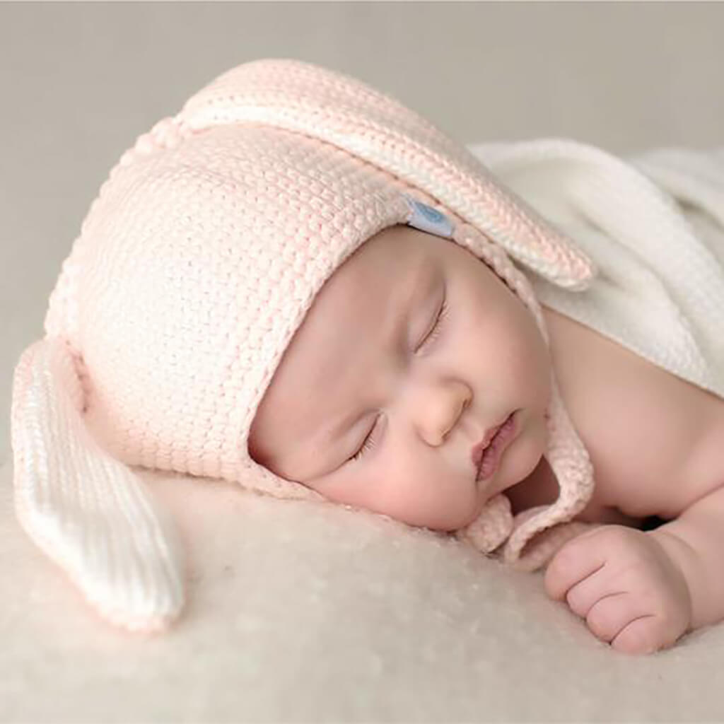 Crochet Bunny Toque Pink – NINI and LOLI