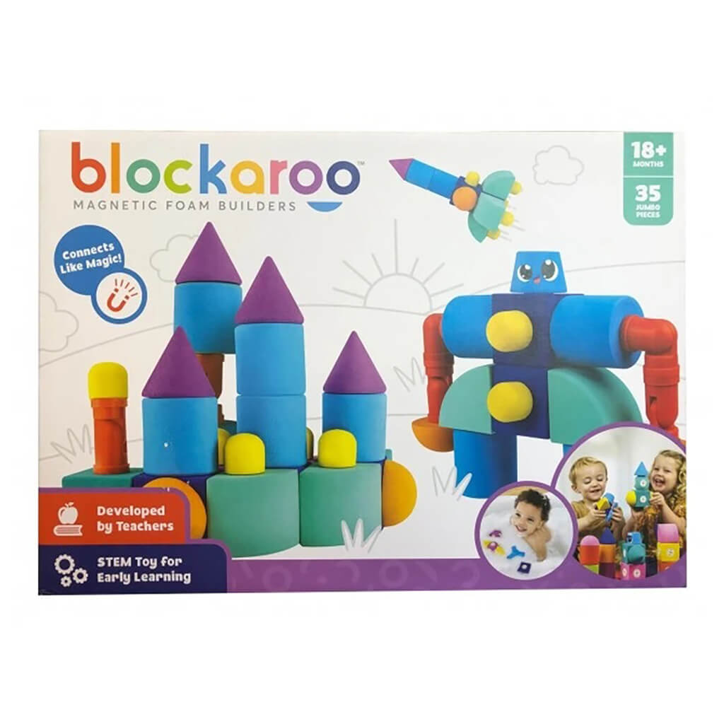 Magnetic Foam Building Blocks Castle – NINI and LOLI