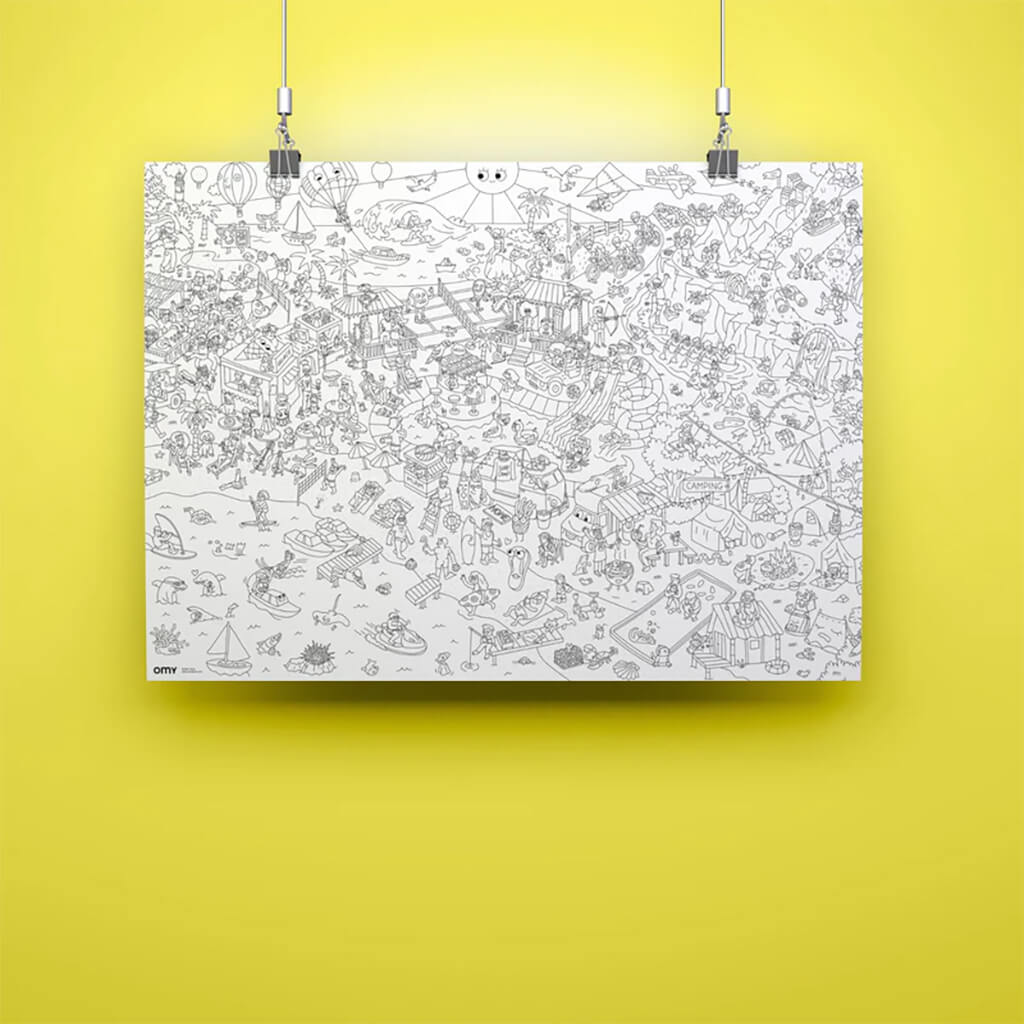 Giant Poster I Heart Summer – NINI and LOLI