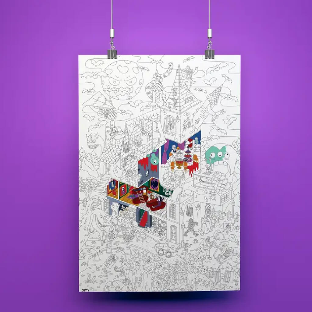Vampire Giant Poster with Stickers – NINI and LOLI