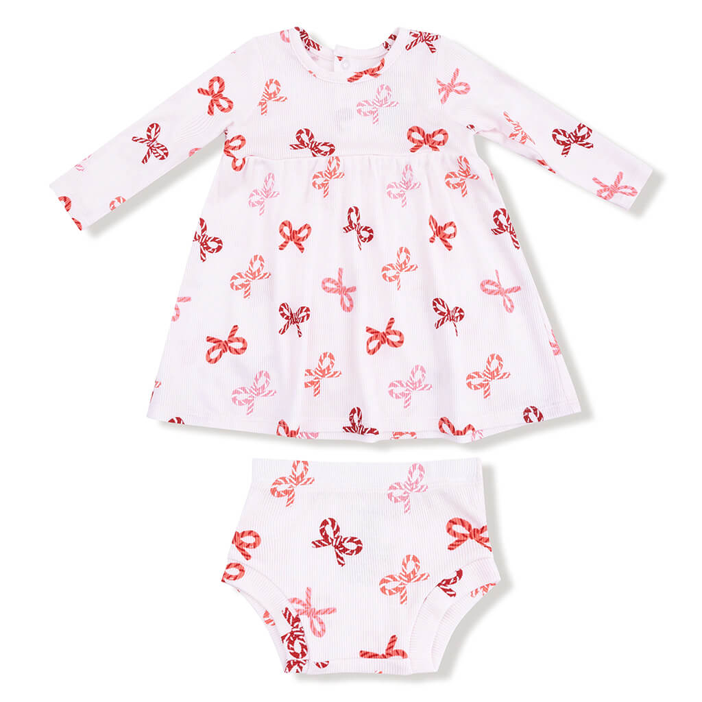 2 Piece Bloomer Candy Cane Light pink – NINI and LOLI
