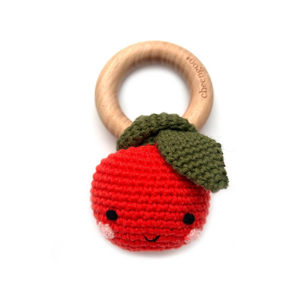 Teething Rattle Apple – NINI and LOLI