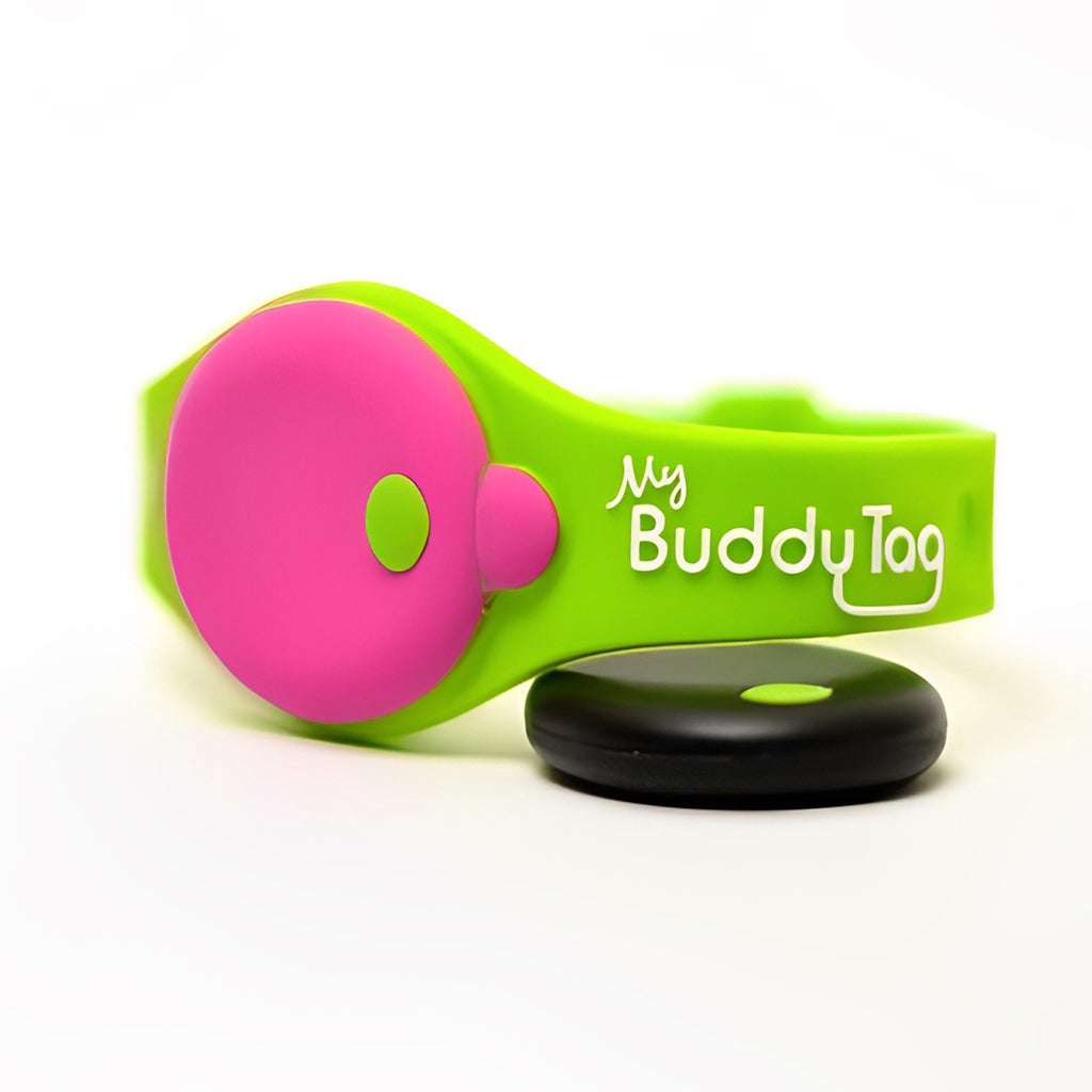 Buddy Tag - Pink + Green – NINI and LOLI