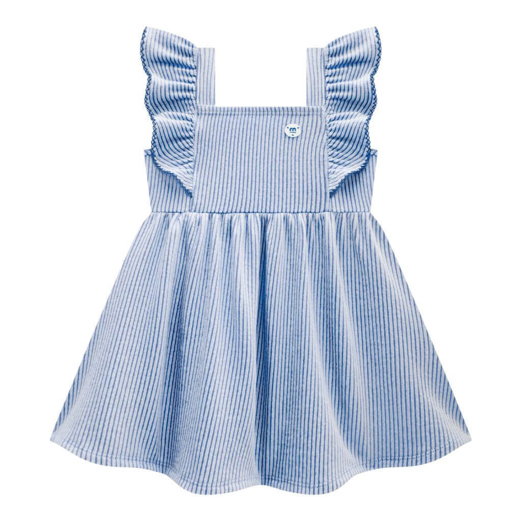 Dress Stripe with Ruffles – NINI and LOLI
