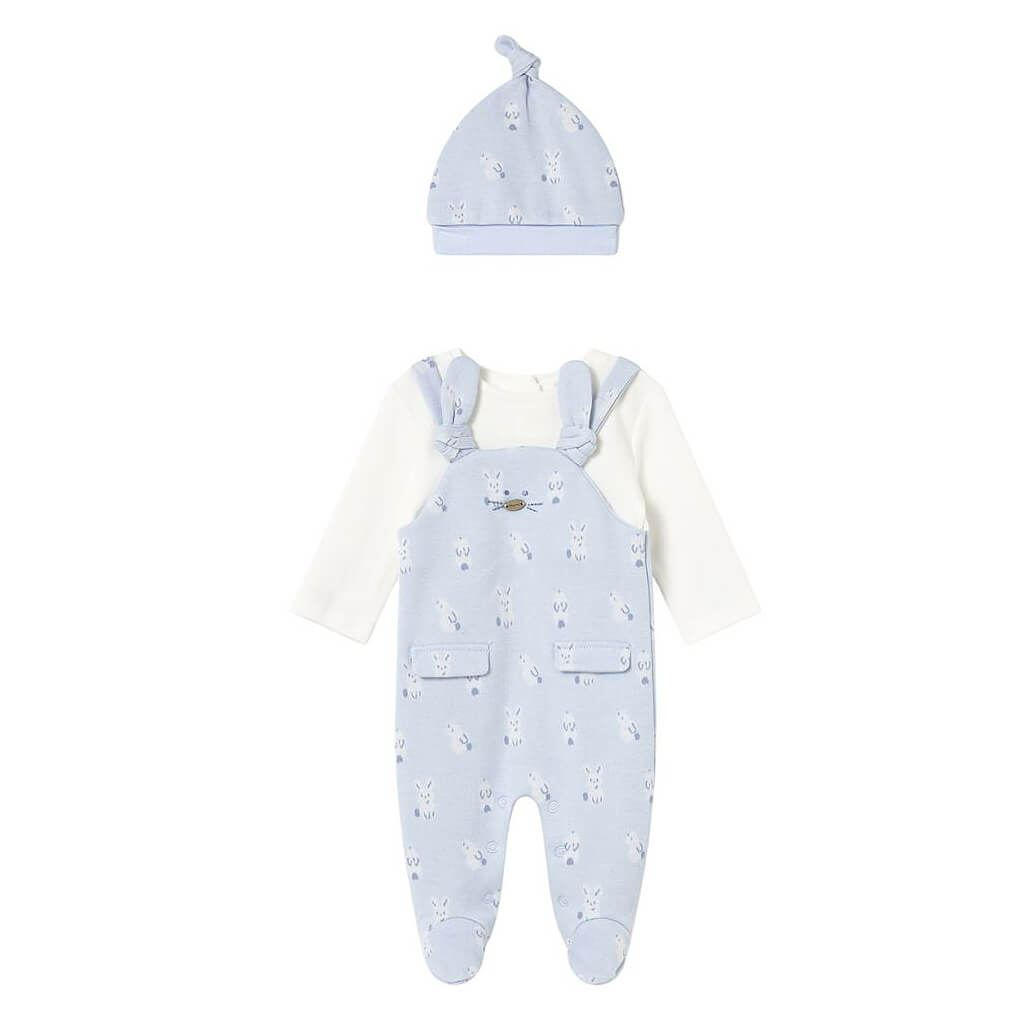 Boy One Piece Set with Hat Sky – NINI and LOLI