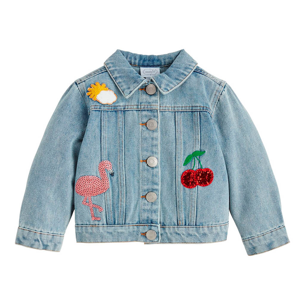 Girl Denim Patch Jacket – NINI and LOLI