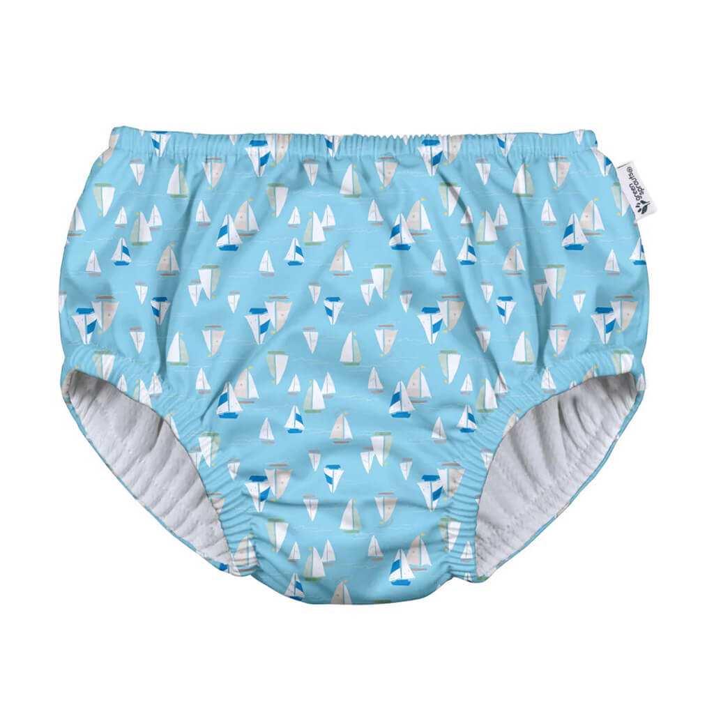 Eco Pull-up Swim Diaper Boat Race - NINI and LOLI
