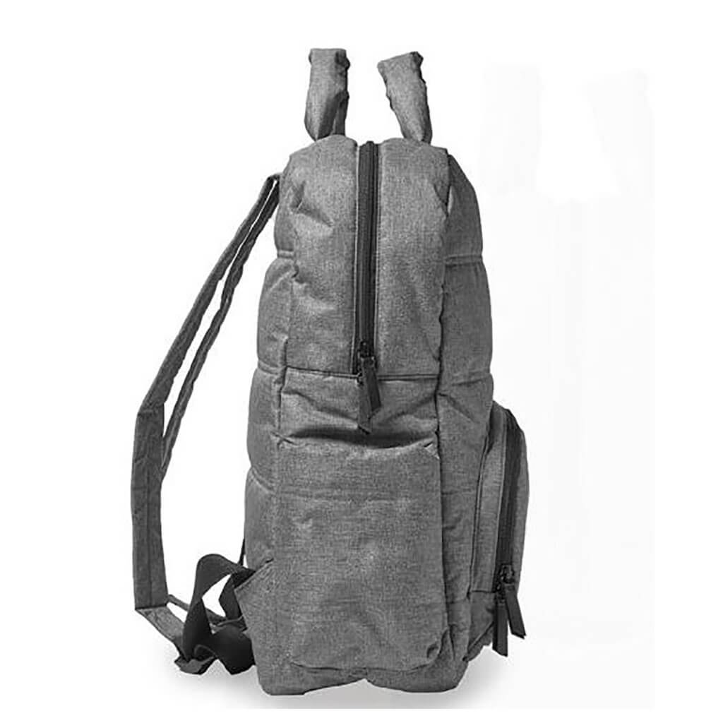 BK718 Backpack Heather Grey | 7AM | NINI and LOLI