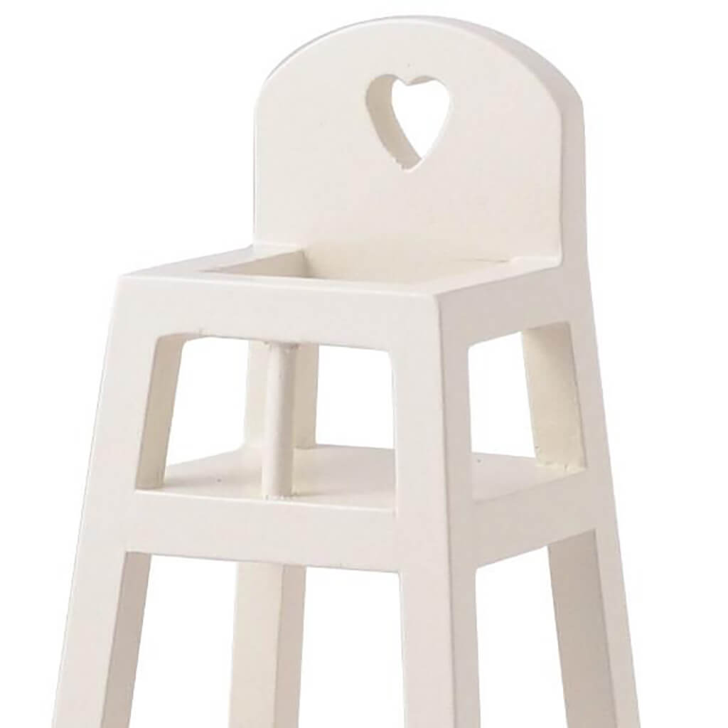 My High Chair Toy White | Maileg | NINI and LOLI