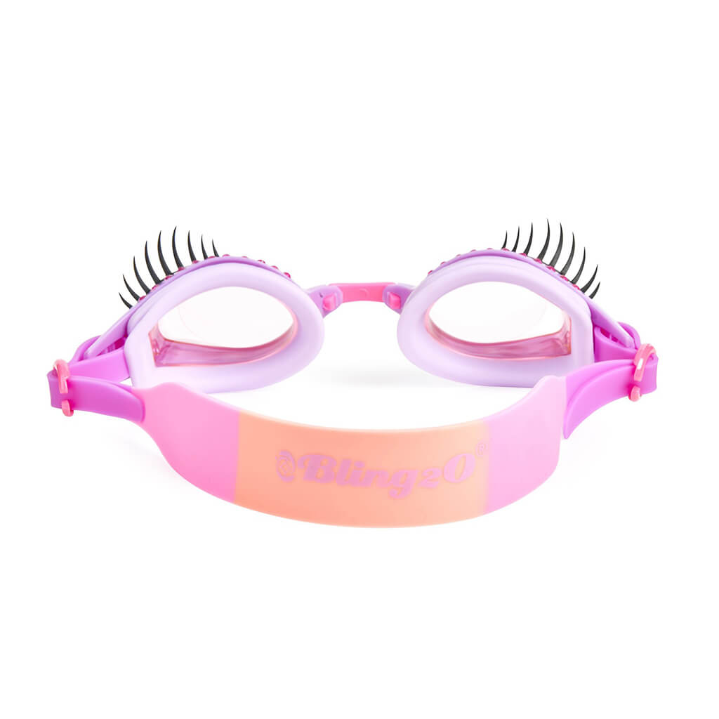 Swim Goggles Beauty Parlor Glam Lash Pink | Bling2o | NINI and LOLI
