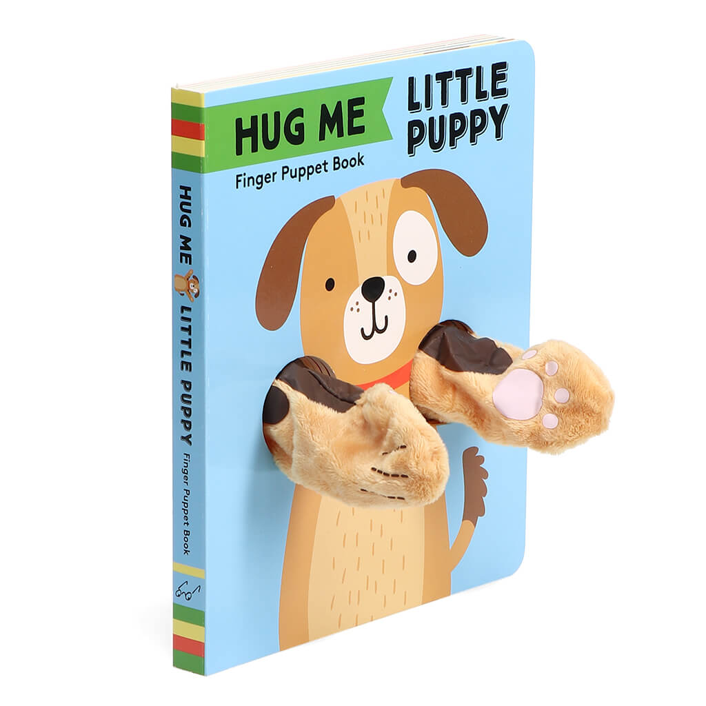 Finger Puppet Book Hug Me Little Puppy | Chronicle Books – NINI and LOLI