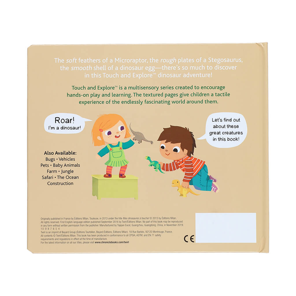 Touch and Explore Dinosaurs | Chronicle Books | NINI and LOLI