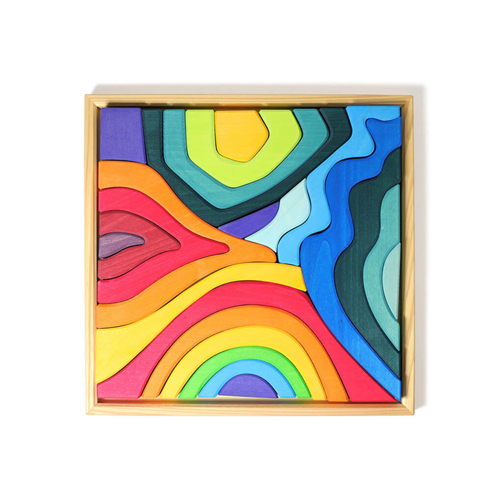 Authentic Large 4 Elements Building Toy Set | Grimm's | NINI and LOLI