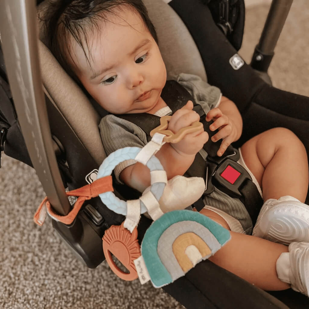 Itzy Ritzy Bitzy Busy Ring Teething Activity Toy Cloud | NINI and LOLI