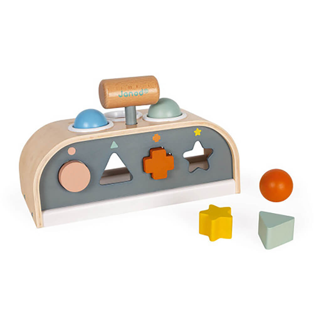 Sweet Cocoon Tap Tap Wooden Toy | Janod | NINI and LOLI