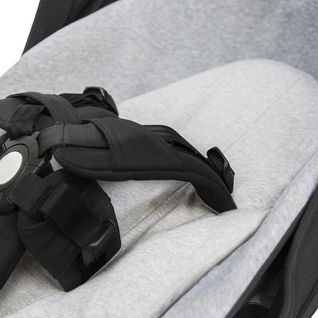 Hub Essentials Fitted Sheet Cocoon Grey Melange | Joolz | NINI and LOLI