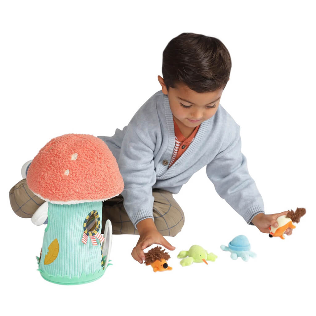 Toadstool Cottage Fill and Spill Toy | Manhattan Toys | NINI and LOLI
