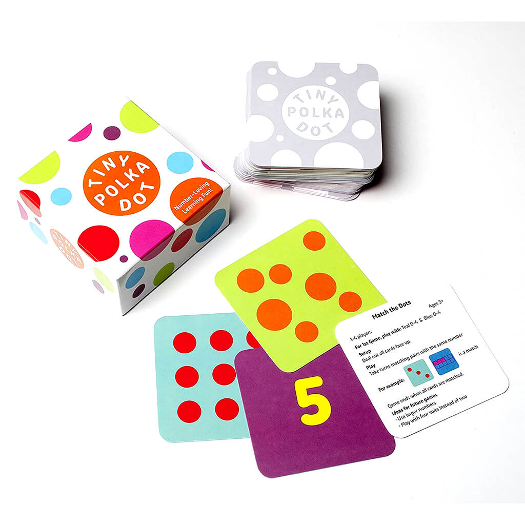 Tiny Polka Dot Card Game | Math for Love | NINI and LOLI