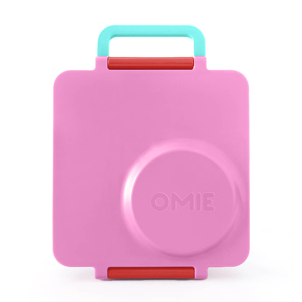 OmieBox Insulated Hot Cold Bento Box Pink Berry NINI And LOLI omiebox-insulated-hot-cold-bento-box-pink-berry-nini-and-loli