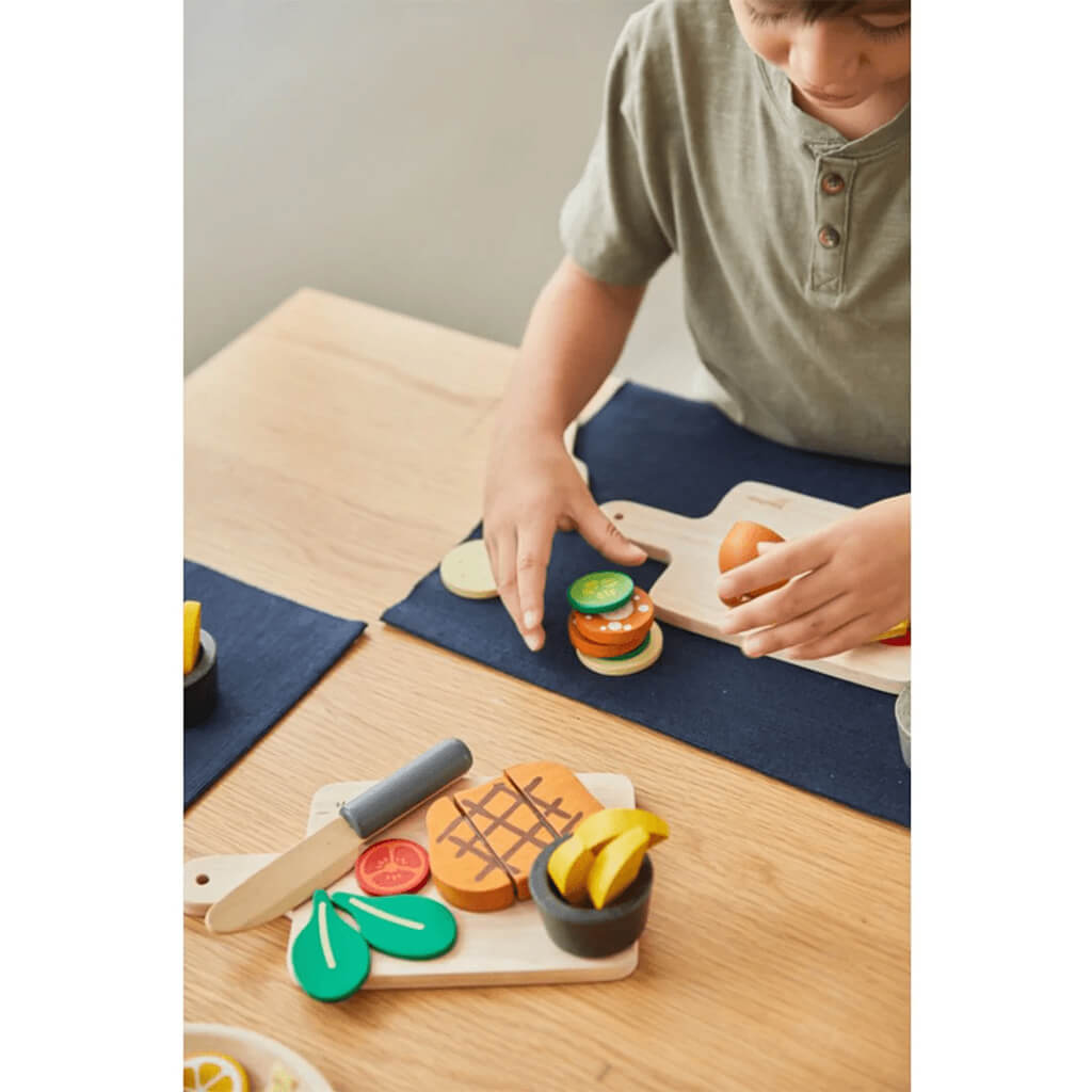 PlanToys Wooden Steak Set | NINI and LOLI