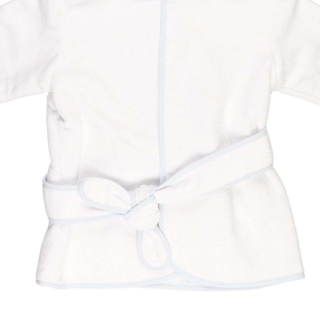 Purete Du Bebe Bath Robe Blue | Bath Time | NINI and LOLI
